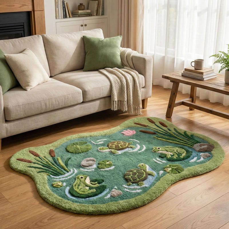 Frog Rug - Etsy Australia