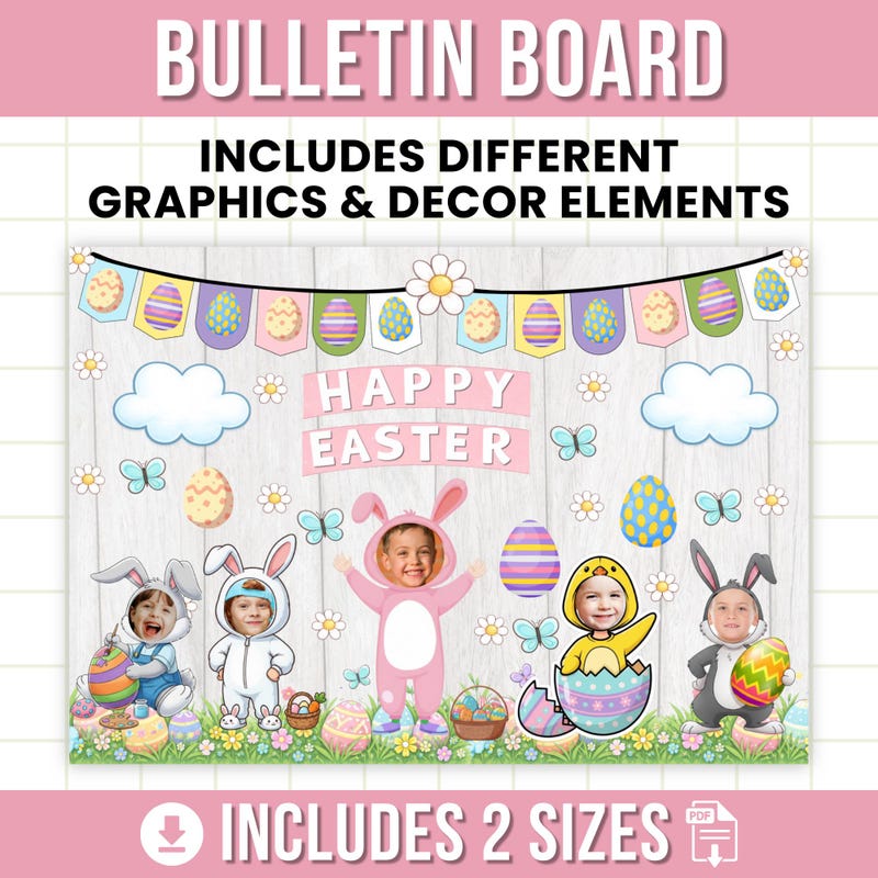Easter Bulletin Boards - Etsy