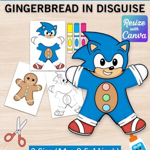 Sonic Hedgehog Turkey Disguise - Etsy