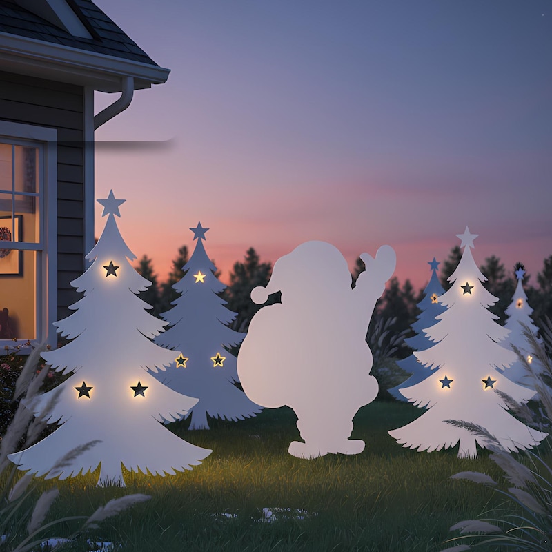 Traceable Santa - Etsy