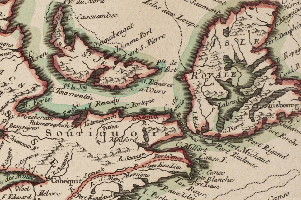 1778 Map of New England - Etsy