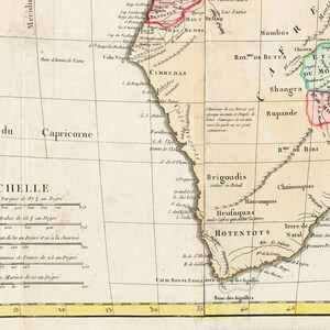 1778 Map of Africa - Etsy