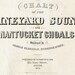 1874 Nautical Chart of Vineyard Sound and Nantucket Shoals - Etsy