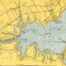1949 Nautical Chart of Peconic Bay - Etsy