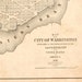 1850 Map of Washington D.C. - Etsy