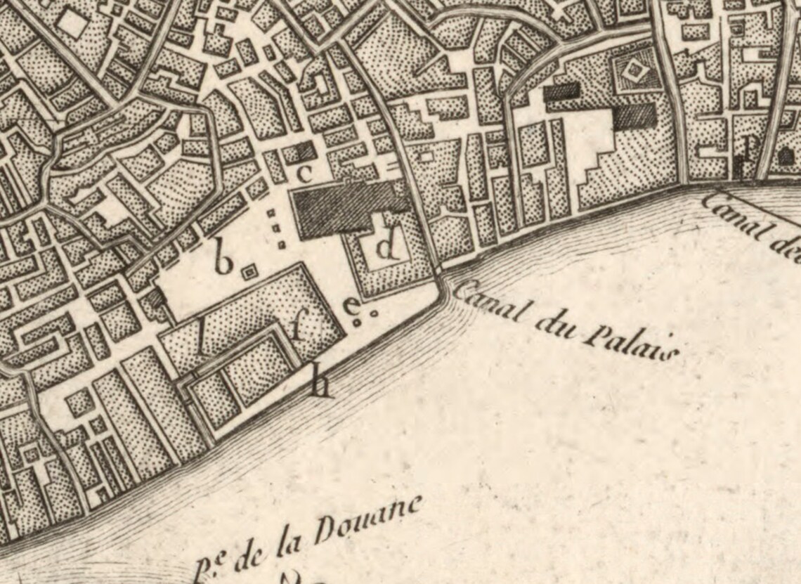 1764 Map of Venice, Italy - Etsy