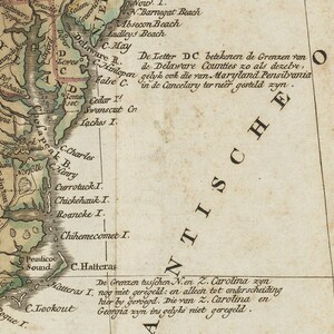 1755 Map of North America - Etsy