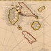 1726 Chart of the Caribbean - Etsy