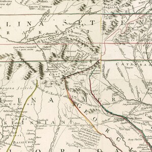 1778 Map of the United States - Etsy