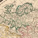 1752 Map of the World - Etsy