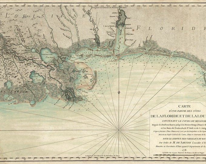 1949 Nautical Chart of Peconic Bay - Etsy Canada