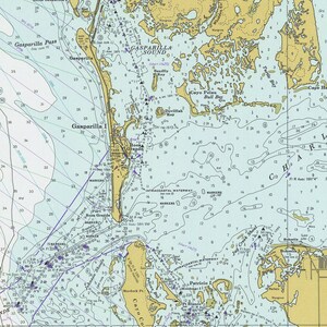 Nautical Chart – Estero Bay to Lemon Bay 1977 - Etsy