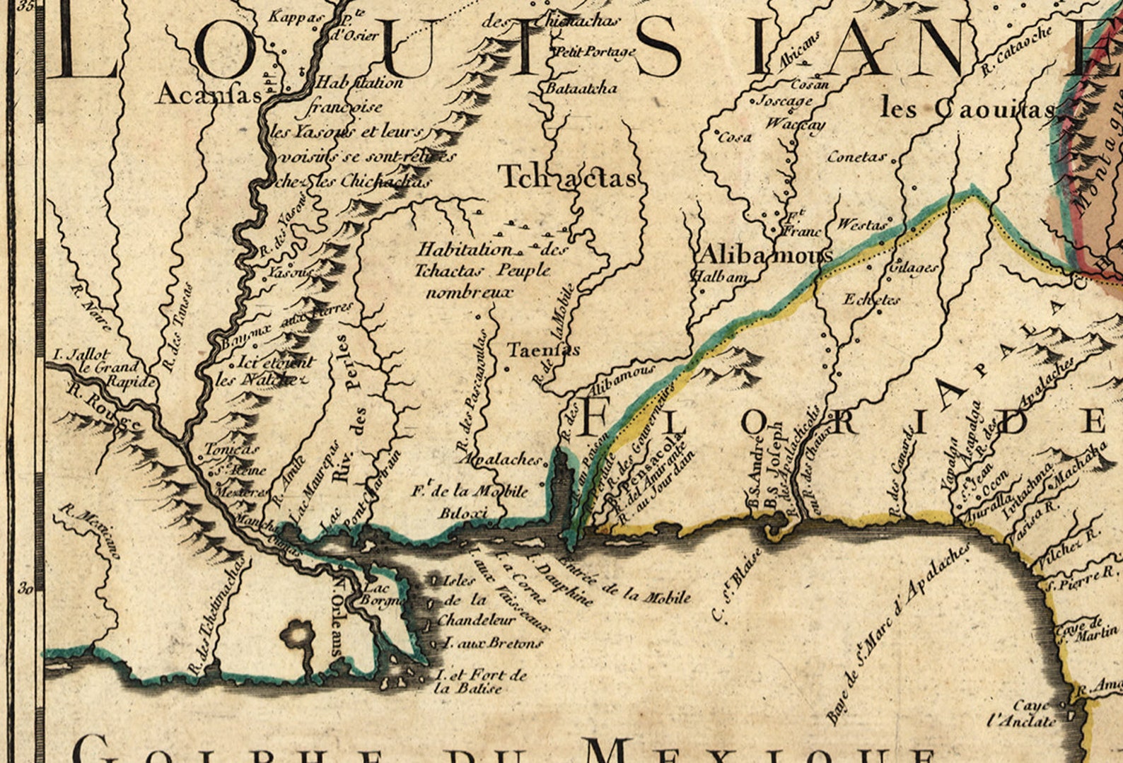 1756 Map of America - Etsy