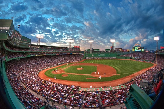 Fenway Park At Night Wallpaper