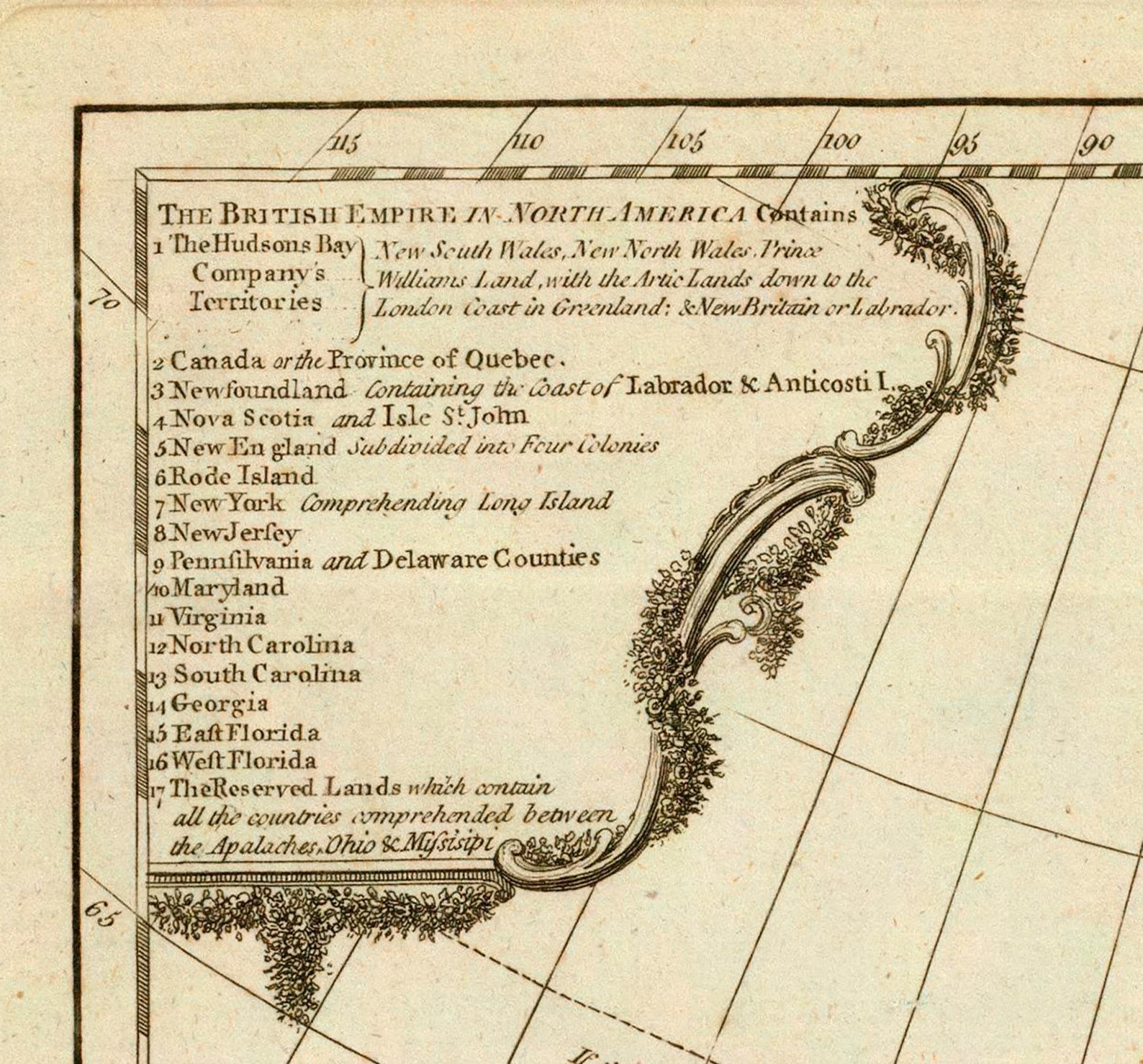 1776 Map of the US and Canada - Etsy