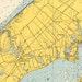 1949 Nautical Chart of Peconic Bay - Etsy