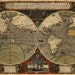 1595 Map of the World - Etsy