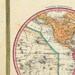 1846 Map of the World - Etsy