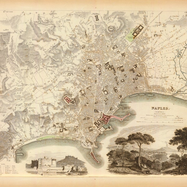 Topographic Map of Italy - Etsy