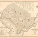 1850 Map of Washington D.C. - Etsy