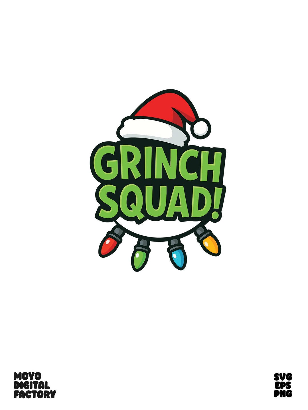 Grinch Squad I SVG EPS PNG - Etsy Canada