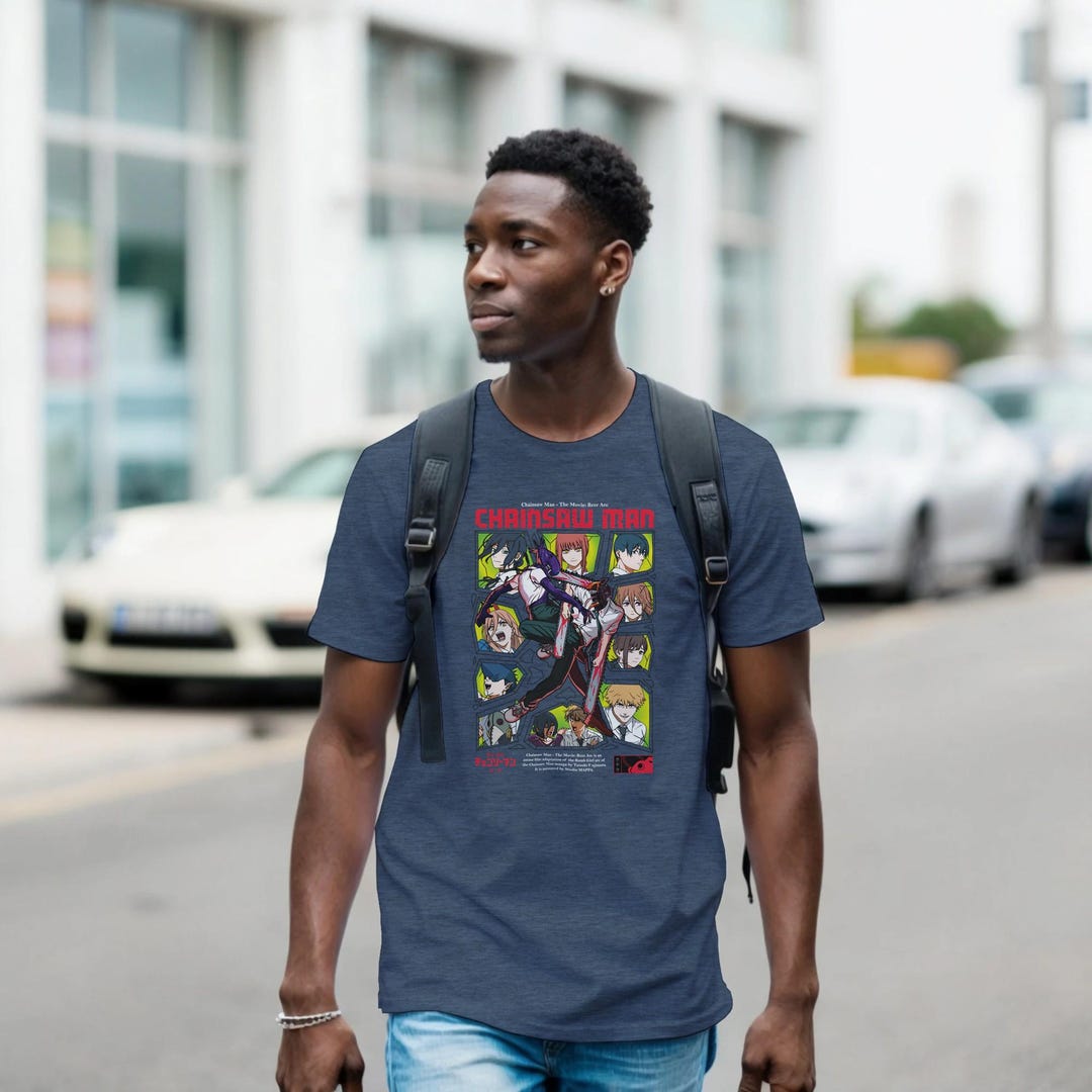 Reze T-shirt • Chainsaw Man Reze Ark Tee • CSM Movie Graphic Shirt ...