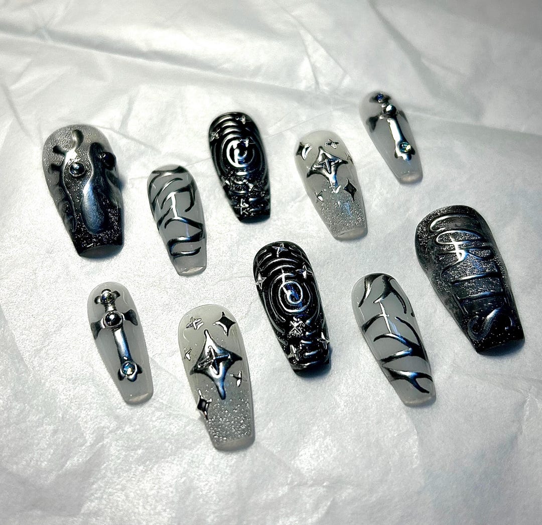 Cortis Chromatic Press on Nails - Etsy