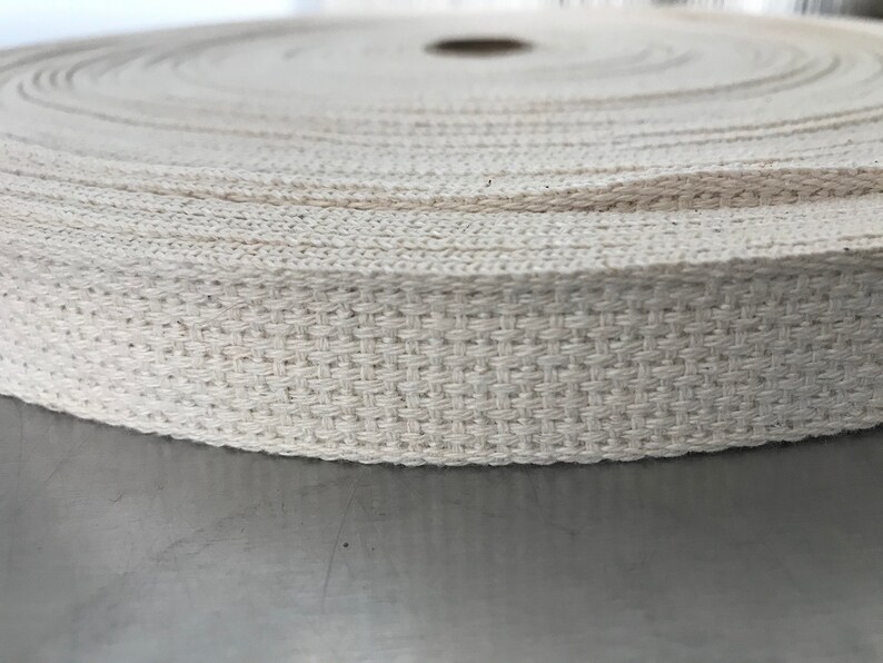 1 Organic Cotton Webbing 50 Yard Roll | Etsy