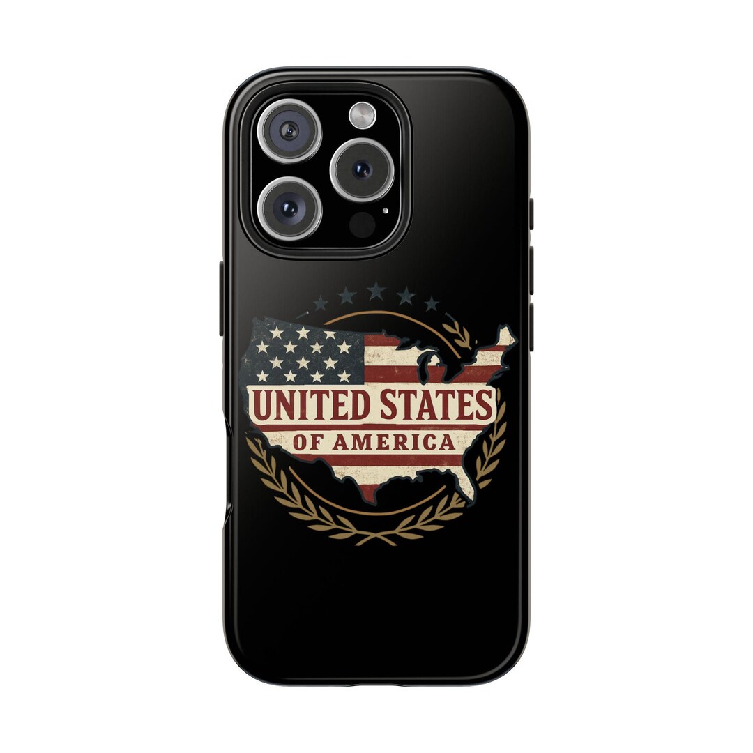 Patriotic Tough Phone Cases With United States Design, Durable Phone ...