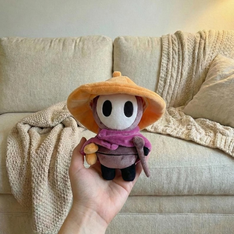 Silksong Plushies: Sherma, Bell Beast, Grub, Hornet, Quirrel Stuffed ...