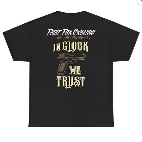 In Glock We Trust Shirt - Etsy
