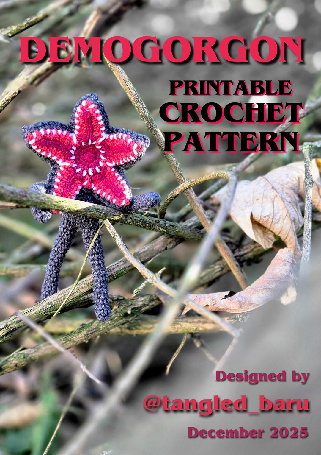 Demogorgon — Crochet Pattern - Etsy