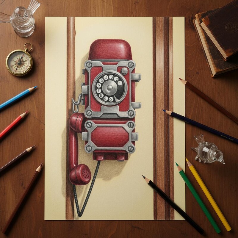 Retro Technology Coloring Pages - Etsy
