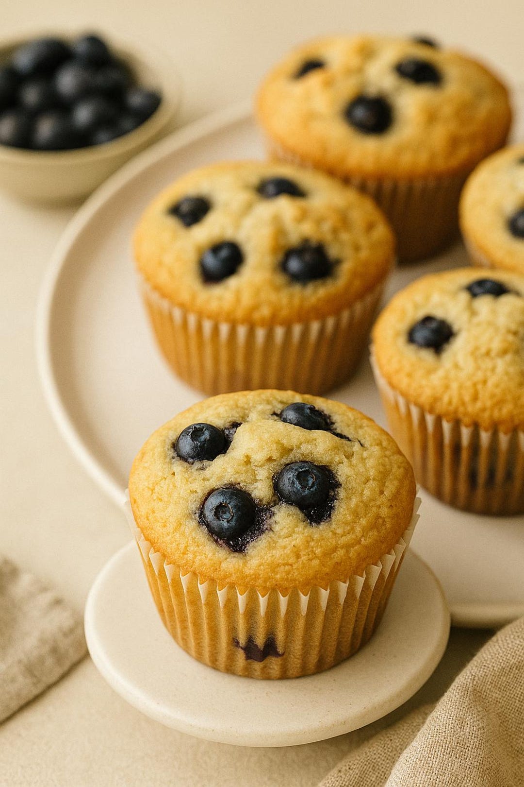 Blueberry Muffins Recipe PDF | Homemade Baking Printable | Cozy Kitchen ...