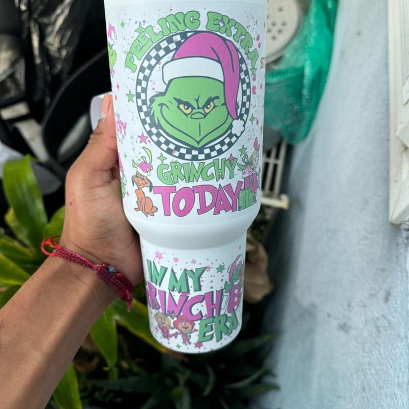 Grinch Stanley Cups - Etsy