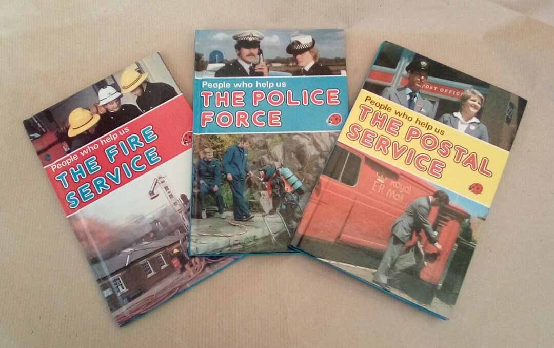 People Who Help Us Ladybird Book Series 822 Fire Service the - Etsy