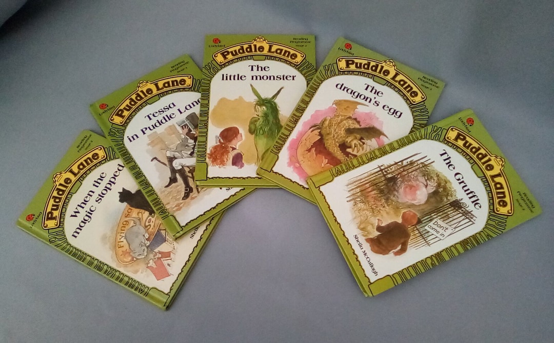 Puddle Lane Ladybird Books Stage 2 Nos 1 to 5 With Tessa Mr Gotobed the ...