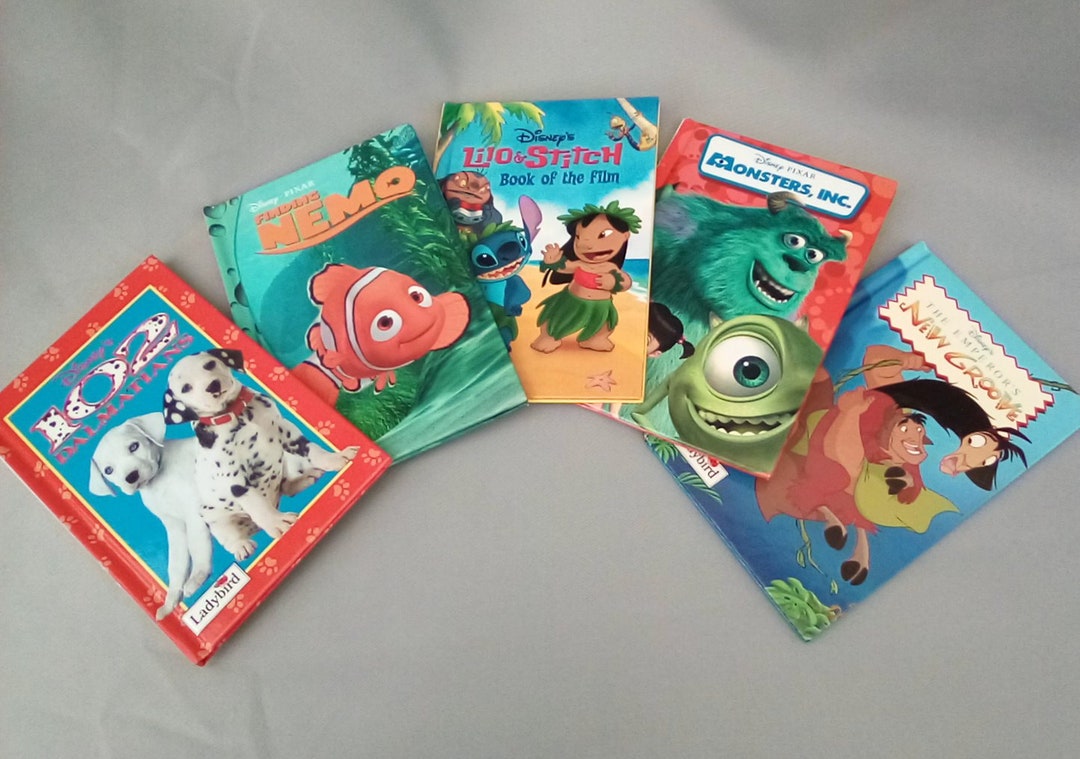 Vintage Disney's Ladybird Film Books 102 Dalmatians Finding Nemo Lilo ...