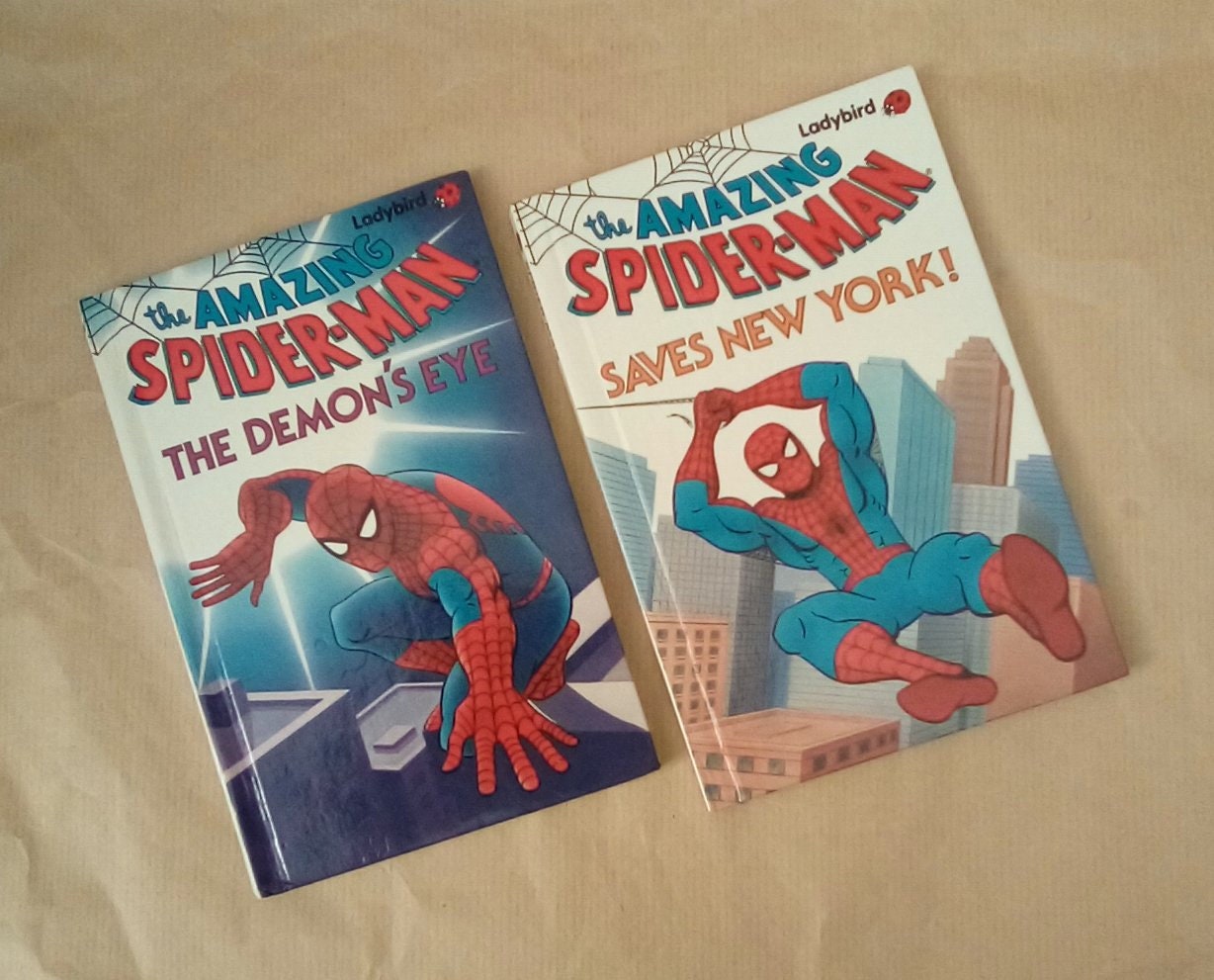 Spider-man Saves New York Demon's Eye and Superman the - Etsy UK