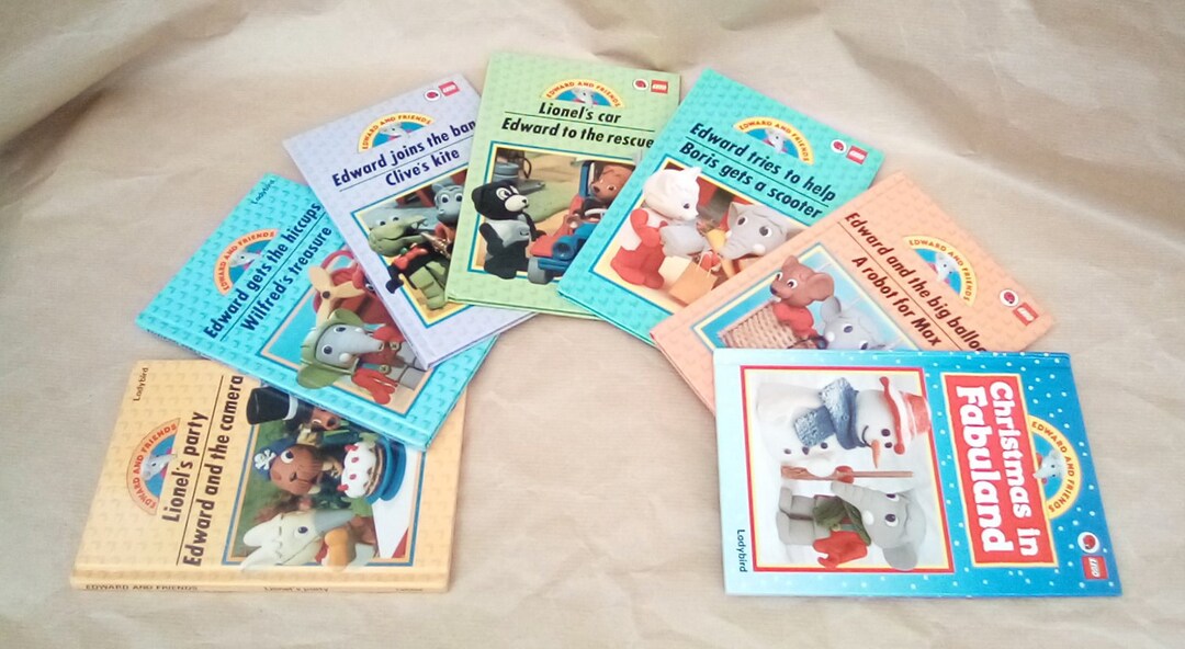 Edward and Friends Ladybird Lego Books Series 877 Christmas in Fabuland ...