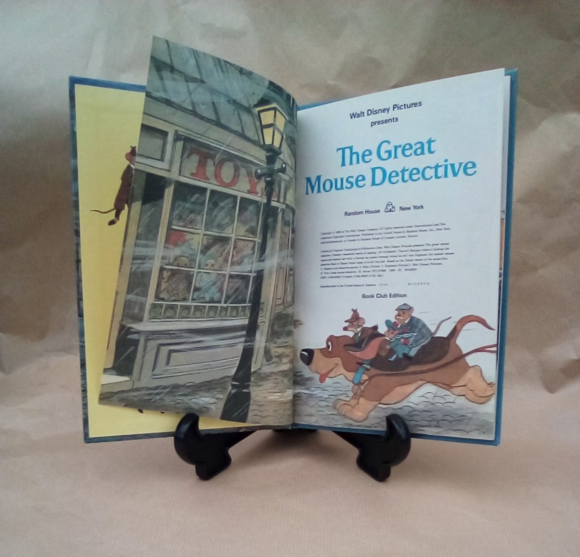 The Great Mouse Detective Disneys Wonderful World of Reading 1980s Matt ...
