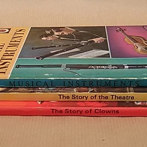 Musical Instruments and the Story of Clowns & the Theatre Vintage ...