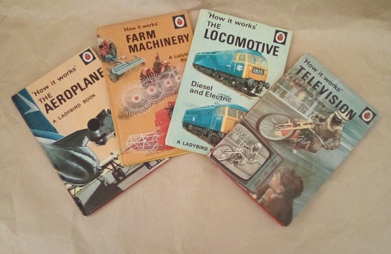 How It Works Vintage Ladybird Book Series 654 Aeroplane Farm - Etsy UK