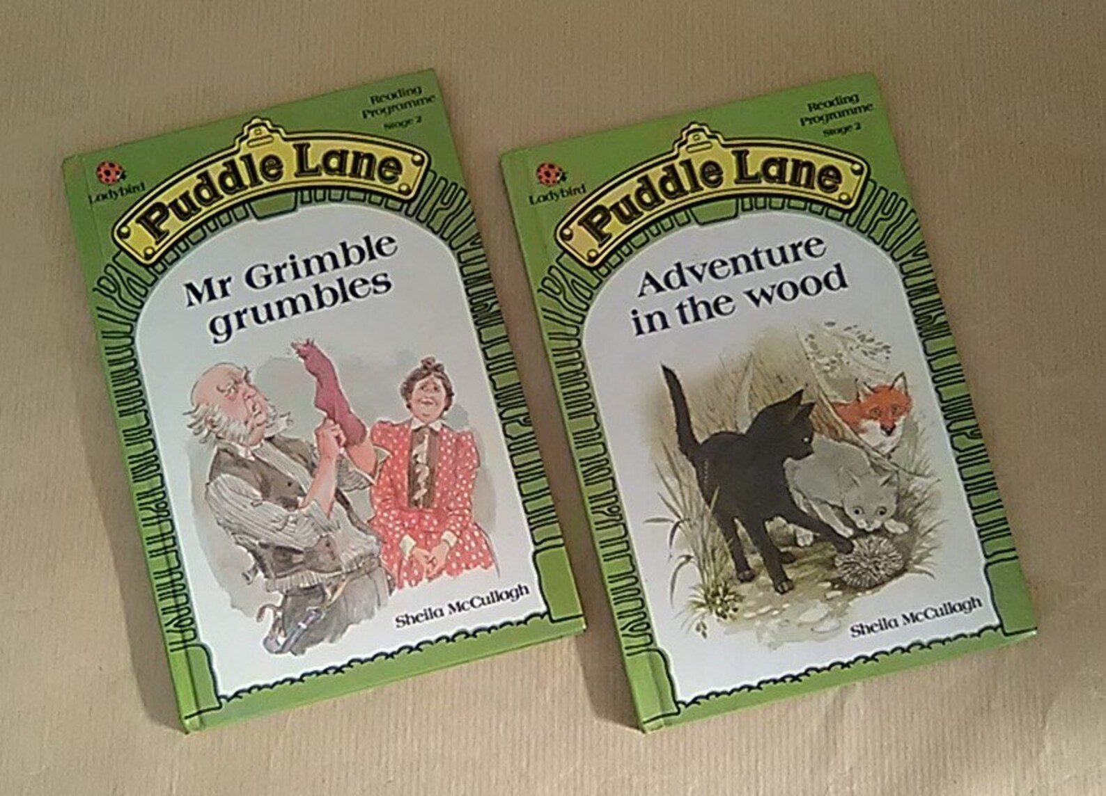 Puddle Lane Ladybird Books Stage 2 with The Magician The Fox | Etsy