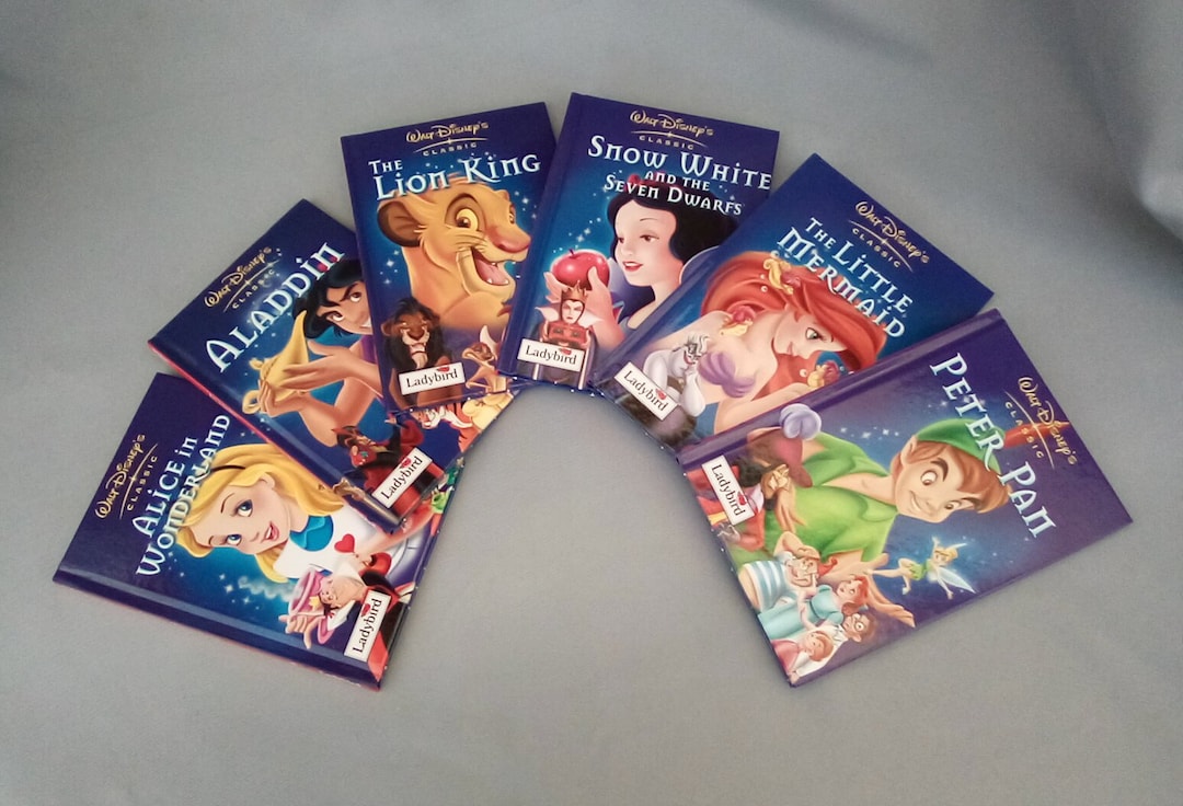 Walt Disney's Classic Ladybird Books Alice in Wonderland Aladdin the ...
