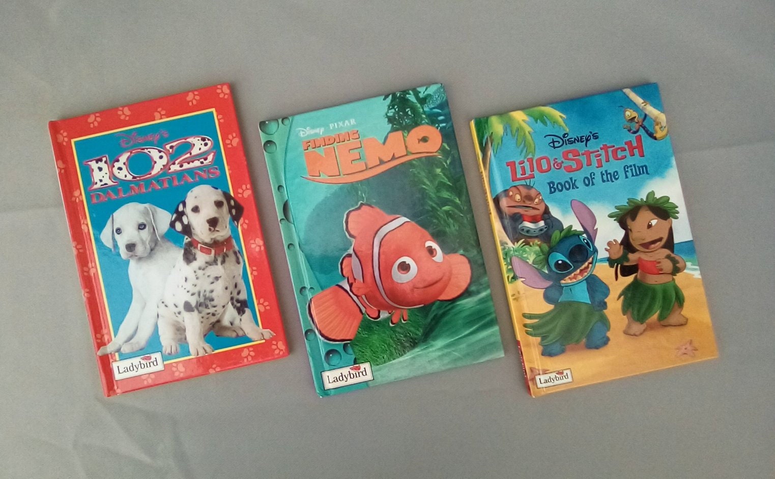 Vintage Disney's Ladybird Film Books 102 Dalmatians Finding Nemo Lilo ...
