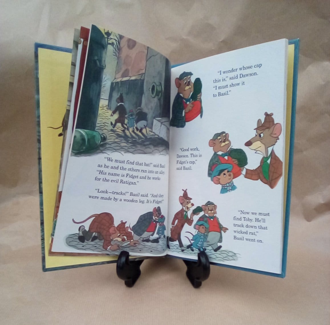 The Great Mouse Detective Disneys Wonderful World of Reading 1980s Matt ...