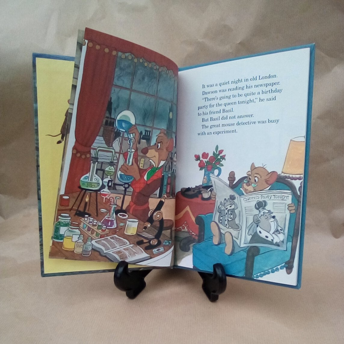 The Great Mouse Detective Disneys Wonderful World of Reading 1980s Matt ...