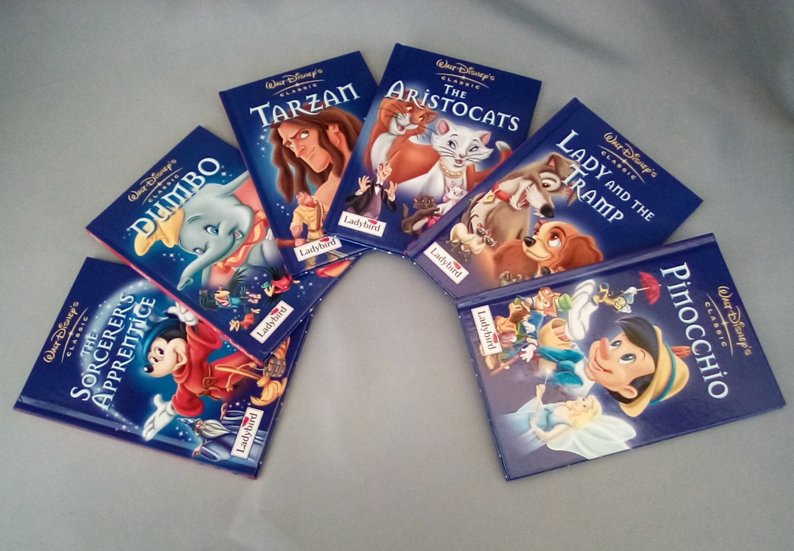 Walt Disney's Classic Ladybird Books the Sorceror's Apprentice Dumbo ...