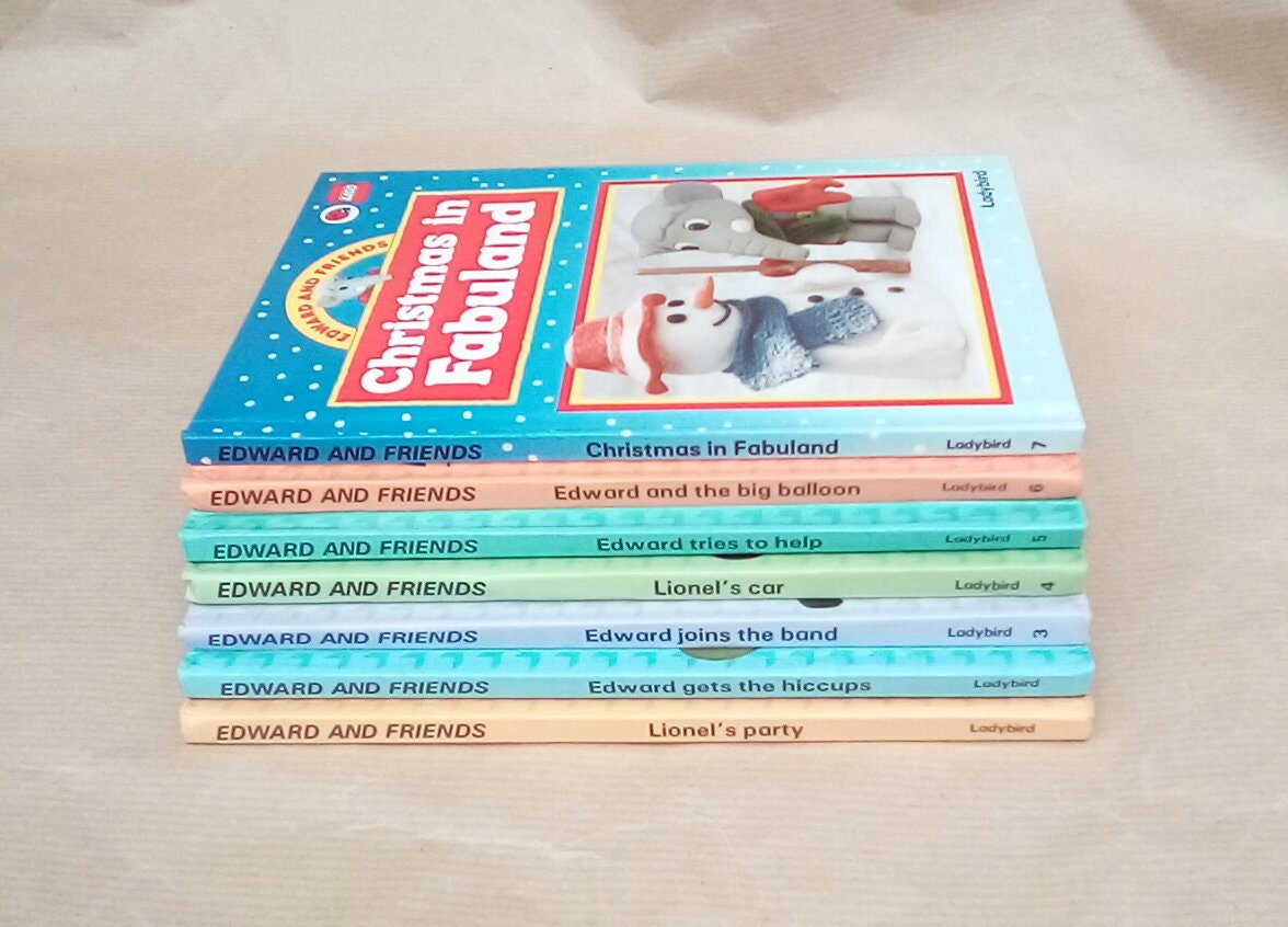 Edward and Friends Ladybird Lego Books Series 877 Christmas in Fabuland ...